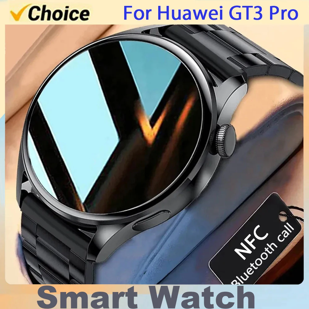 For-Huawei-GT3-Pro-Smart-Watch-Men-Heart-Rate-Bluetooth-Call-GPS ...