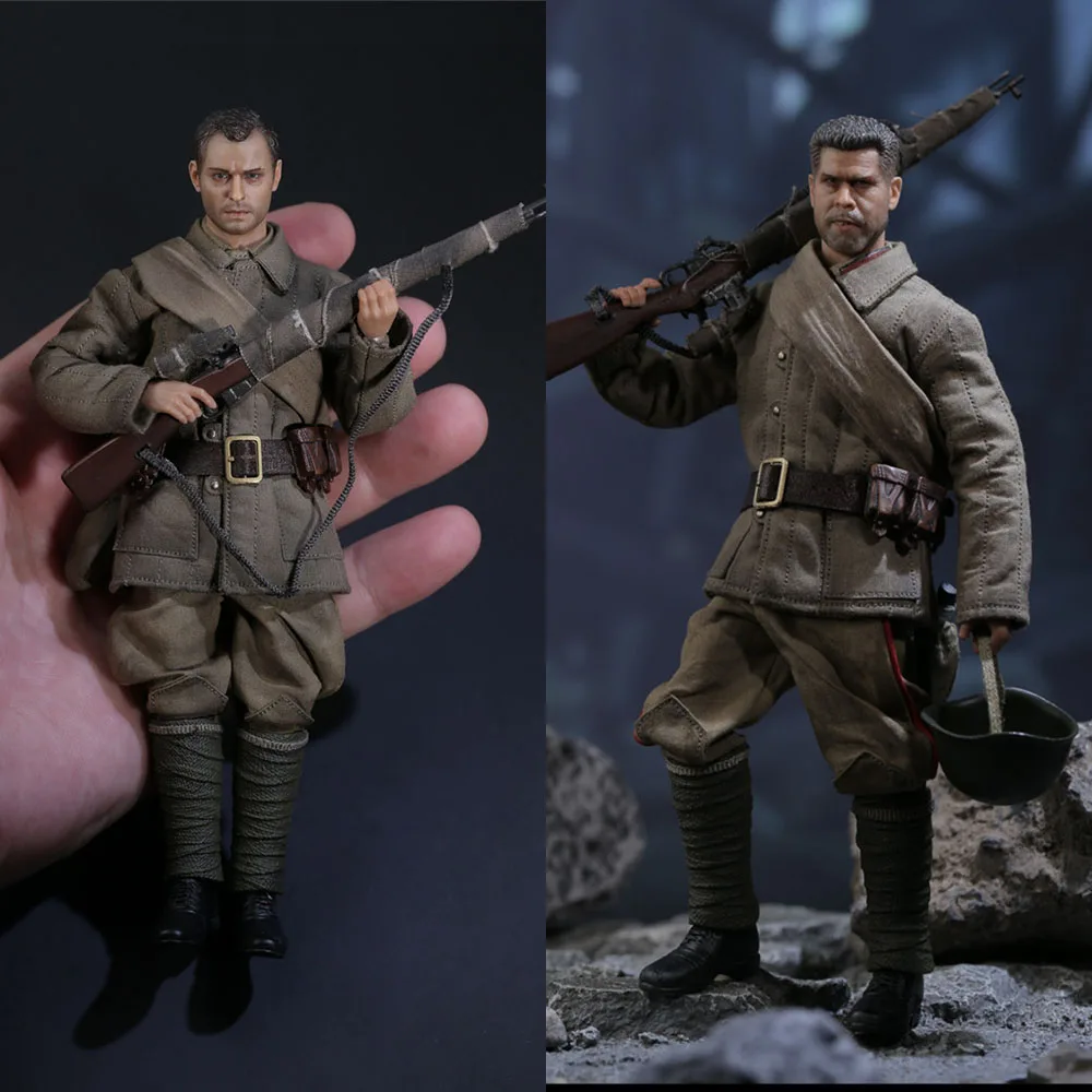 POPTOYS CMS010 CMS011 CMS012 1/12 Scale 25cm Male Soldier Soviet Sniper ...