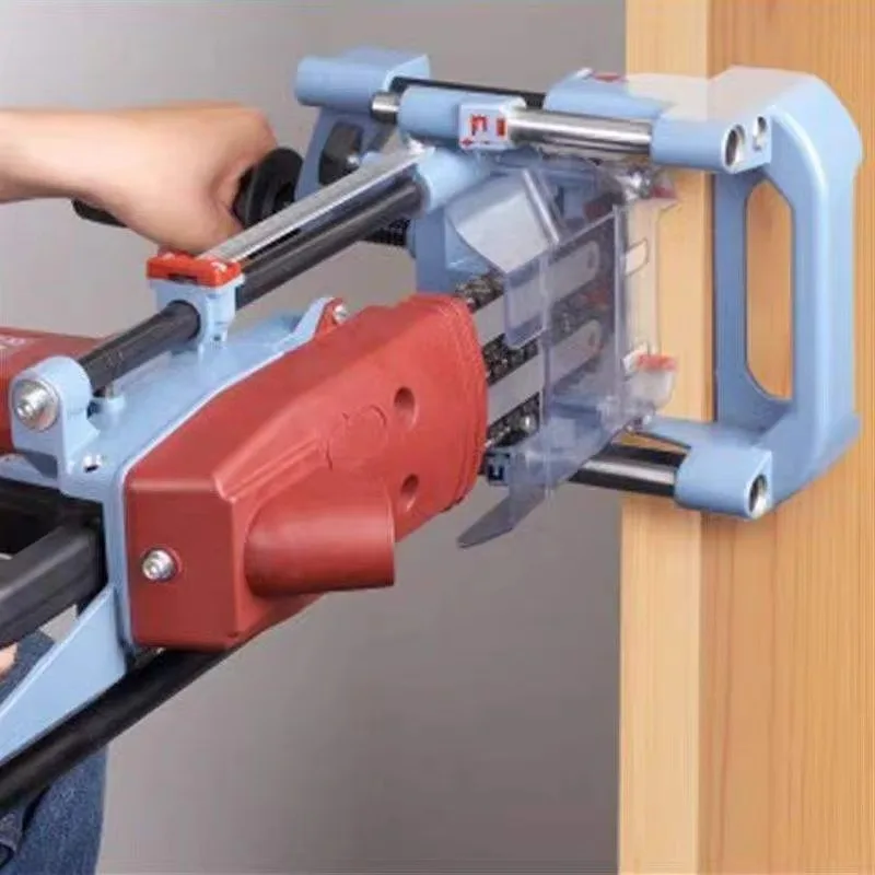 Portable Woodworking Deep Slot Chain Mortiser DIY Timber Power Tools ...