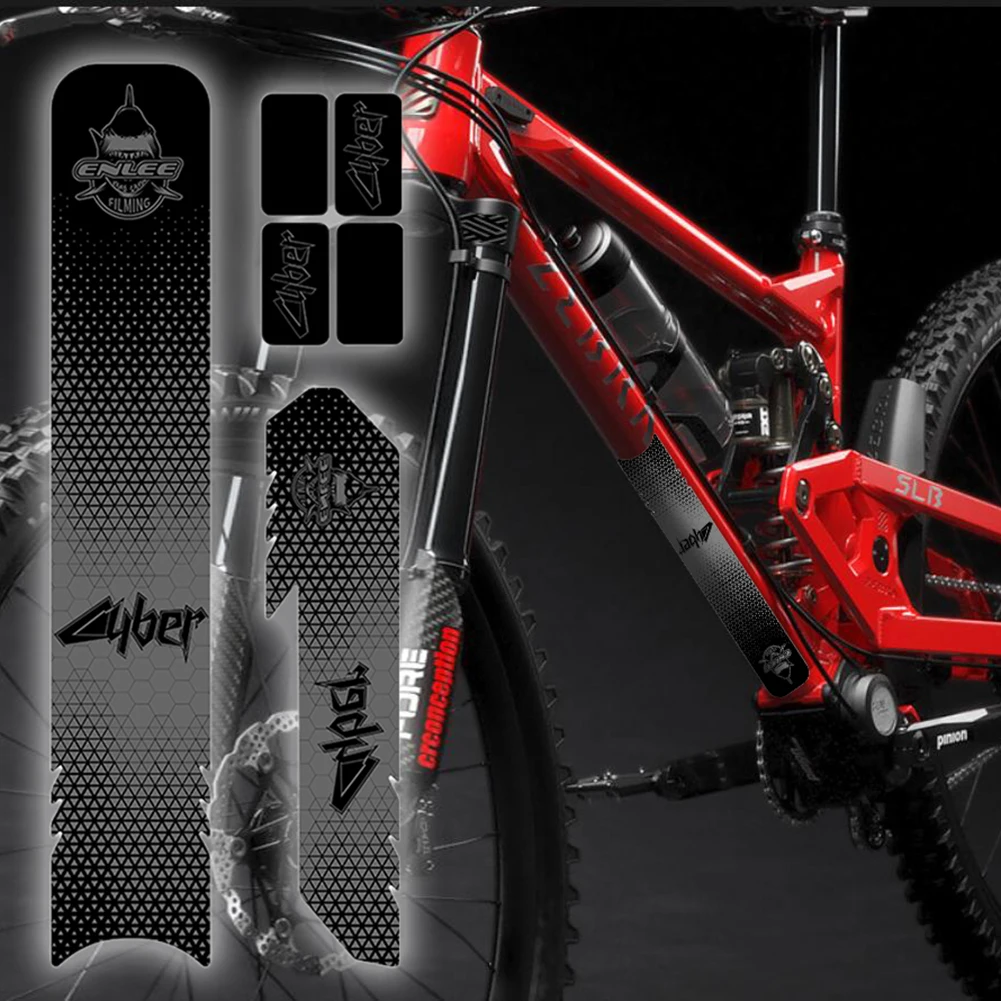 ENLEE Bicycle Chain Protective Sticker Strong Adhesive Anti Scratch ...