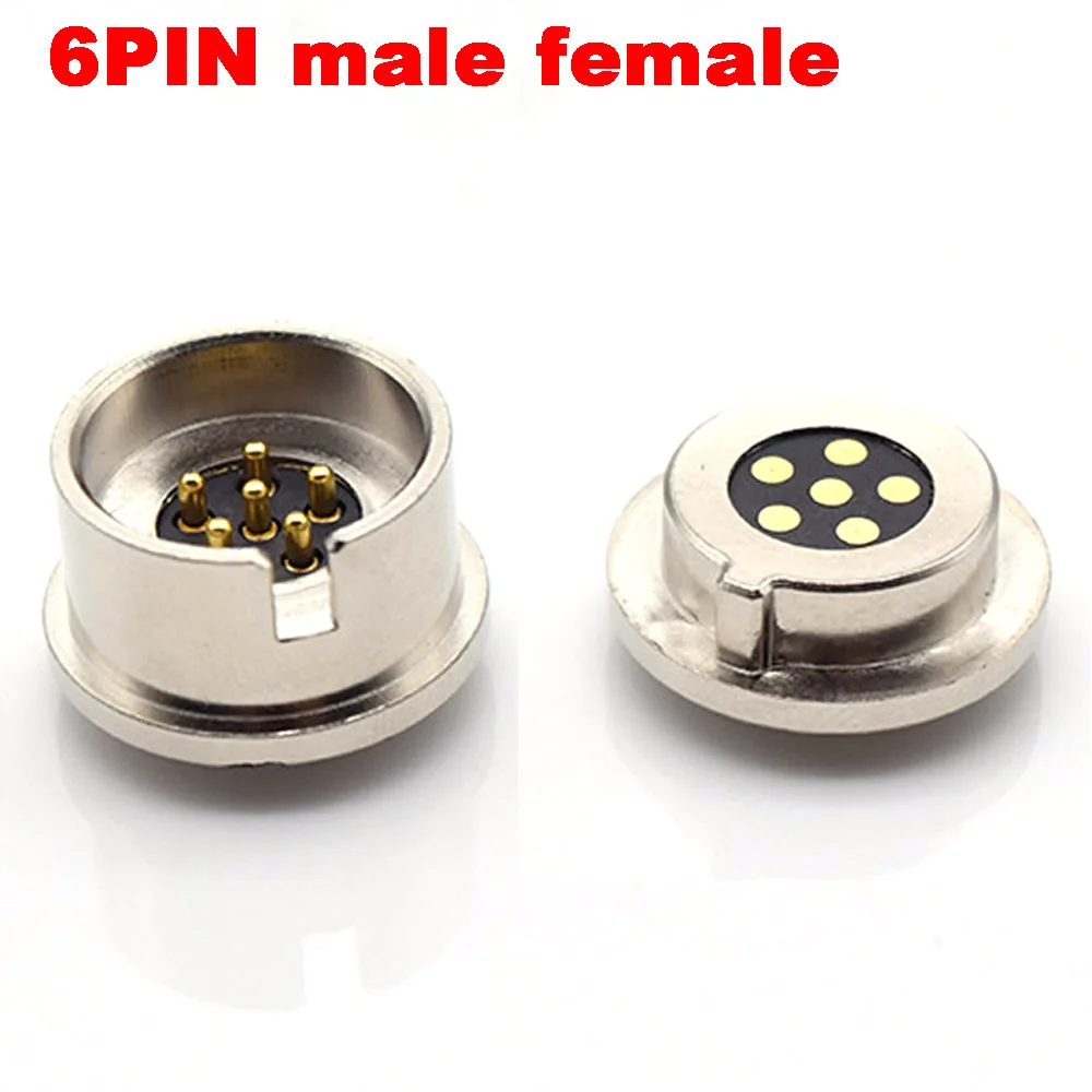 4P-5Pin-6Pin-5V-12V-high-current-magnet-suction-spring-pogo-pin ...
