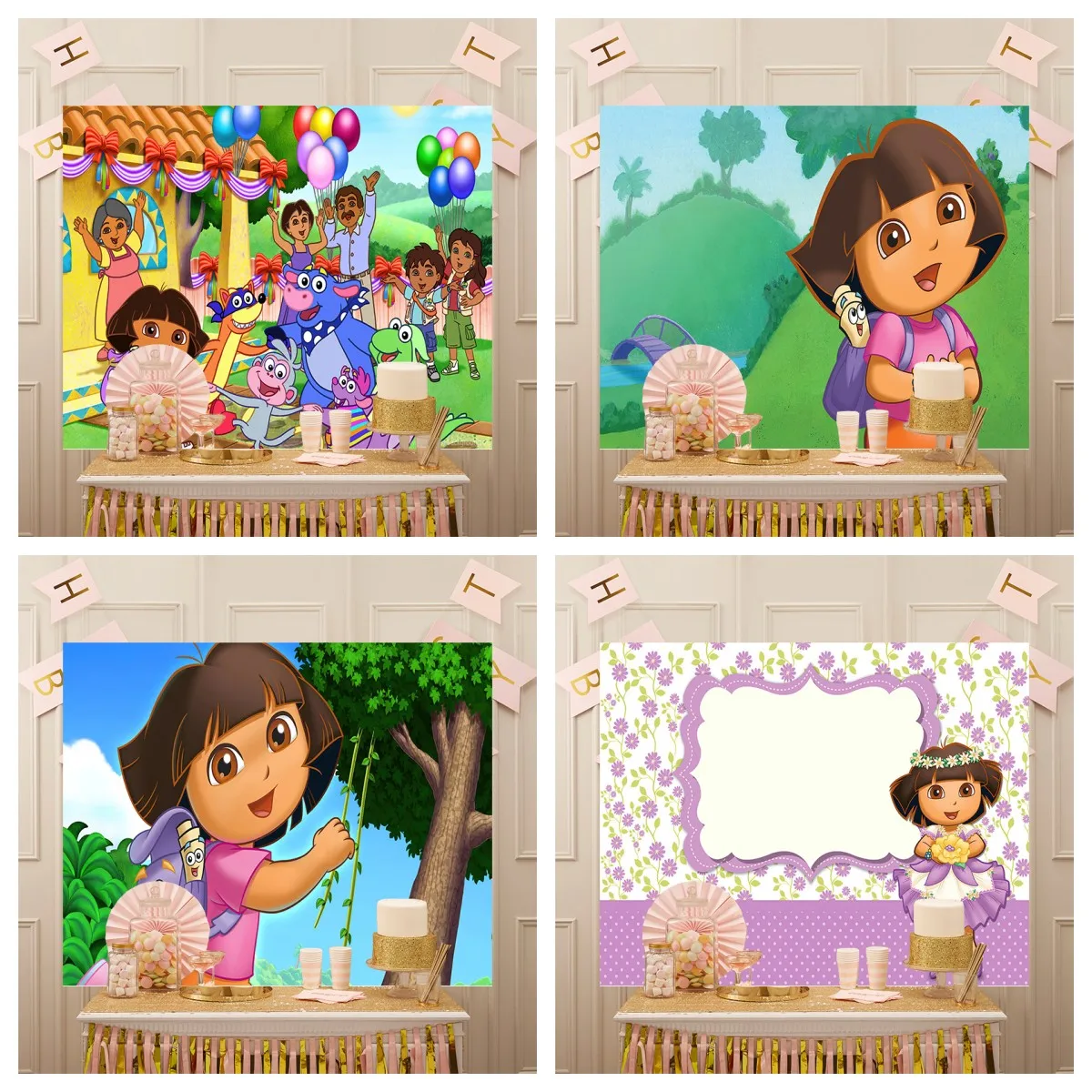 Personalized Dora Birthday Invitations