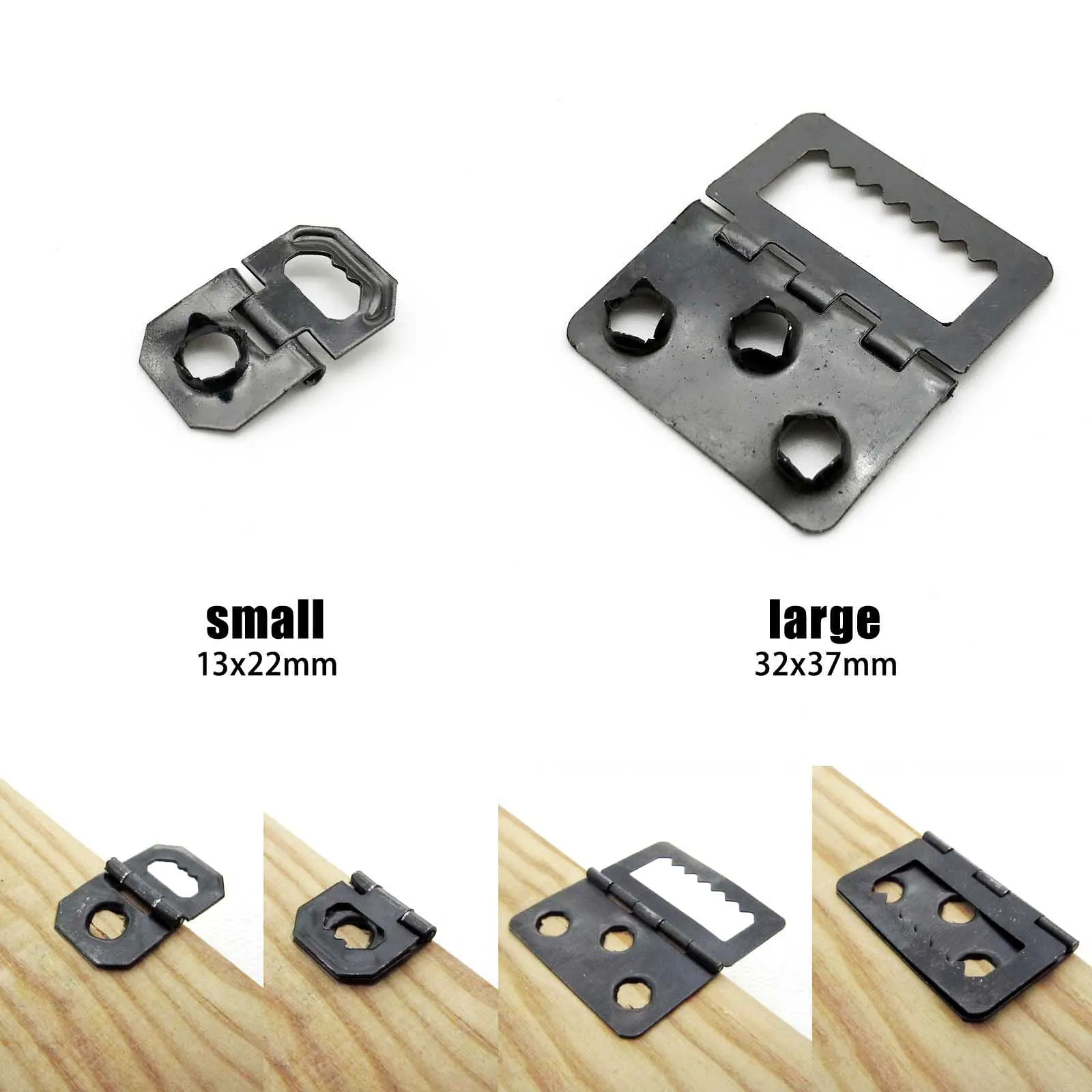 25pcs Picture Photo Artwork Oil Painting Frame Back Board Barbed Self ...