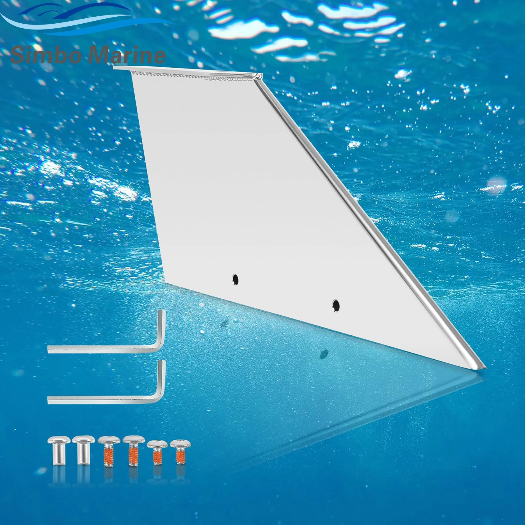 27031 Stainless Steel Skeg Guard Kit for Mercury Mercruiser Marine ...