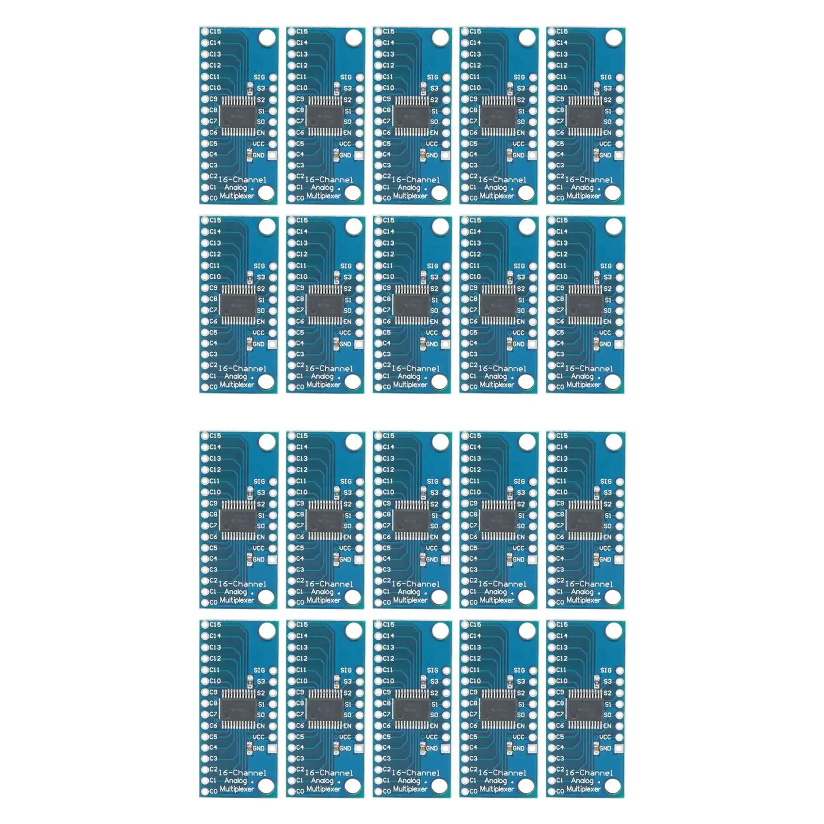 20Pcs-16CH-Analogue-Multiplexer-Module-74HC4067-CD74HC4067-Precise ...