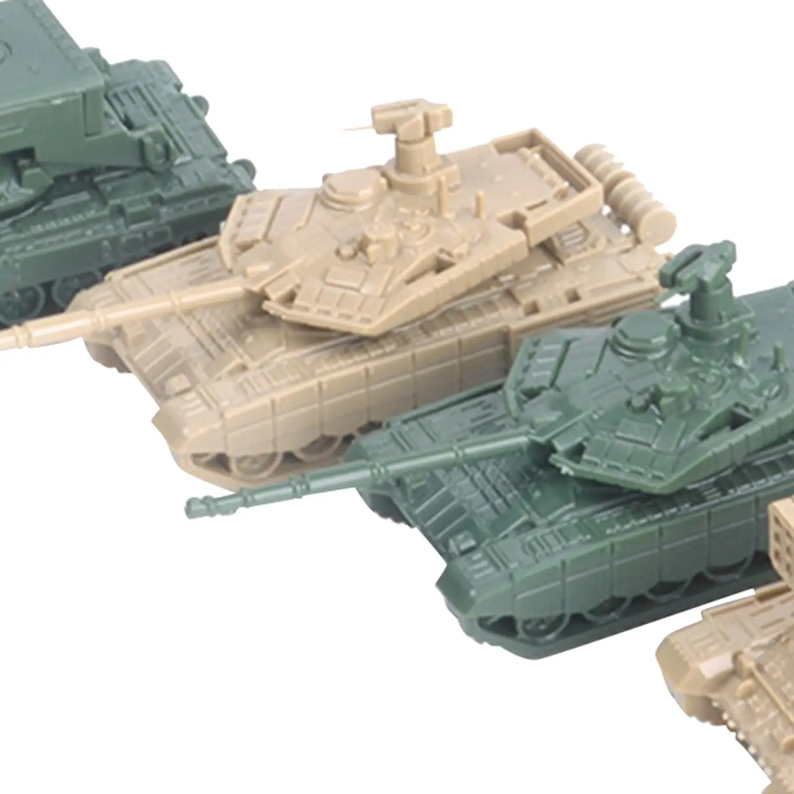 4-Pieces-1-144-Scale-DIY-Tank-Model-Miniature-Tank-Model-Building-Kits ...