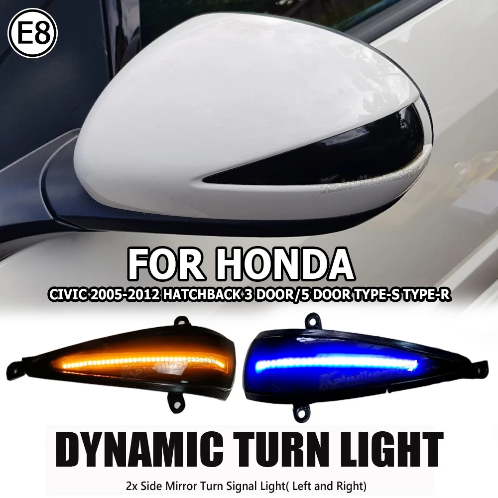 2X-Dynamic-Blinker-LED-Turn-Signal-Light-Indicator-Side-Mirror-Lamp-For ...