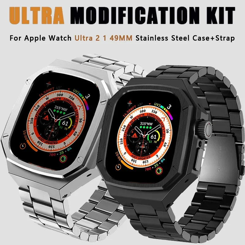 Luxury-Aluminum-Alloy-Modification-Kit-For-Apple-Watch-Ultra-Ultra2 ...