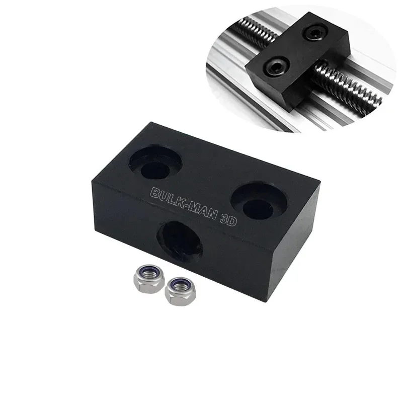 4Pcs/lot POM ACME Nut Block TR8*8/TR8*4/TR8*2 for Lead 8mm/4mm/2mm T8 ...