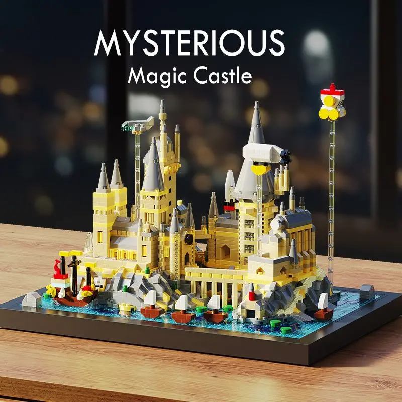 2724PCS-Creative-Hogwarts-Magic-Castle-Building-Blocks-Micro-Particle ...