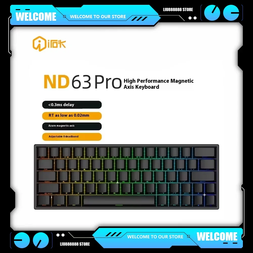 Irok-nd63-pro-interruptor-magn-tico-teclados-mec-nicos-e-sports ...