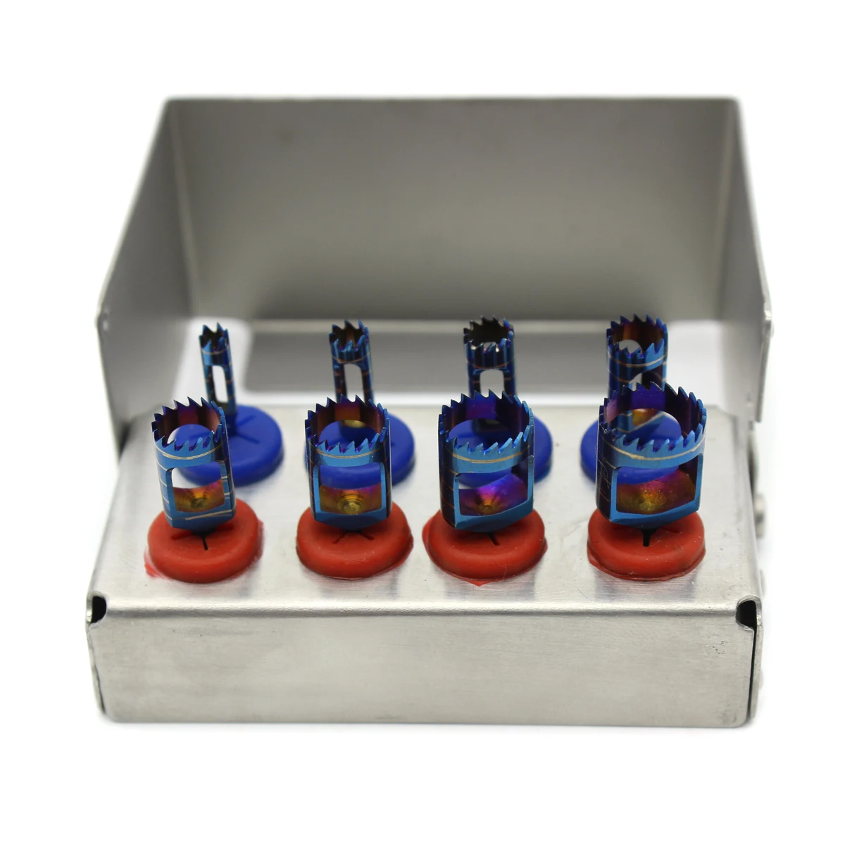 1set-8pcs-Dental-Terphine-Drills-kit-Blue-Trephine-Burs-with-Holder ...
