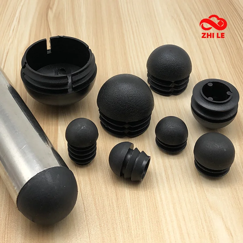 13mm-76mm Black Furniture Table Foot Tip Chairs Legs Pad Protector ...