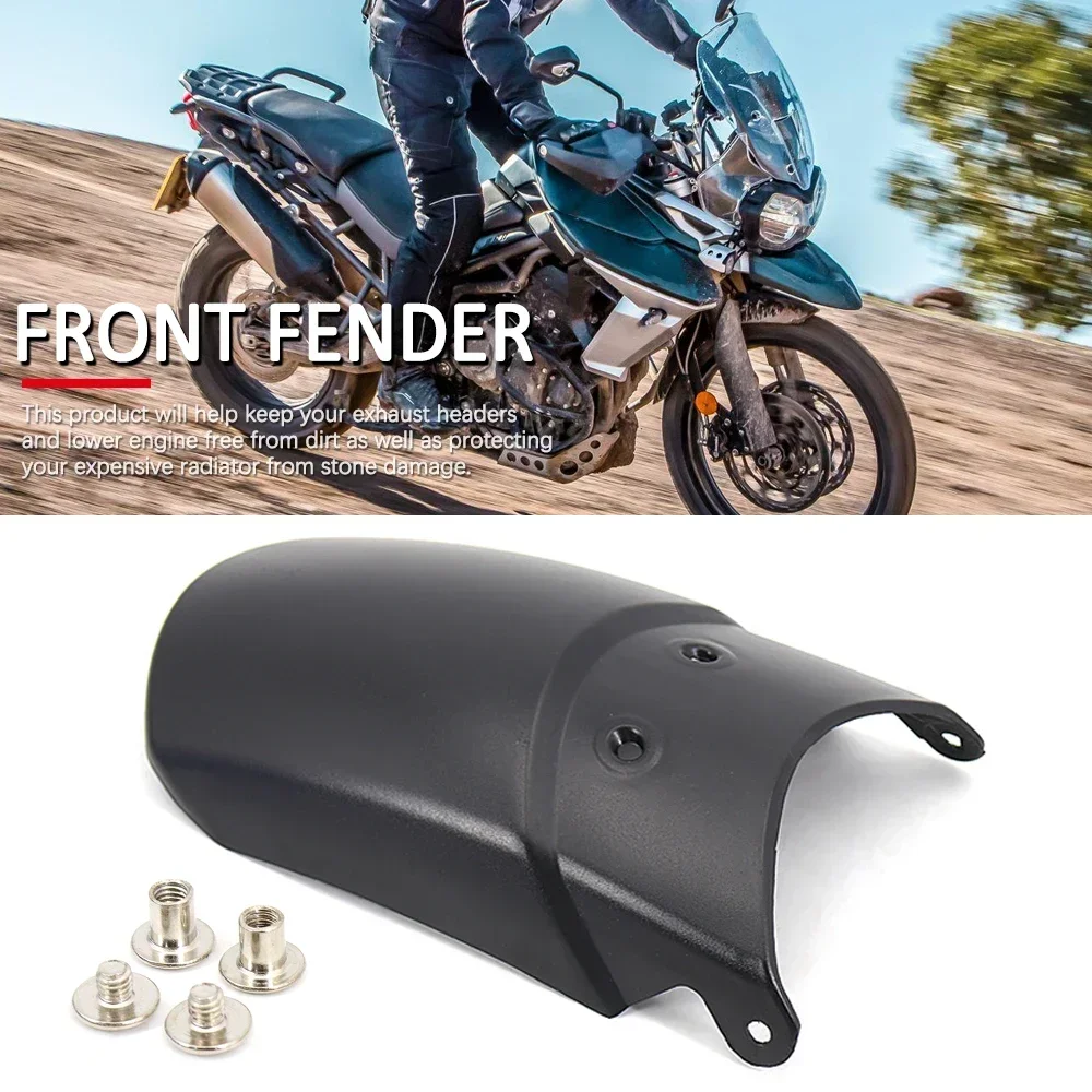 NEW-Motorcycle-Front-Fender-Mudguard-Rear-Extender-Extension-For-Tiger ...