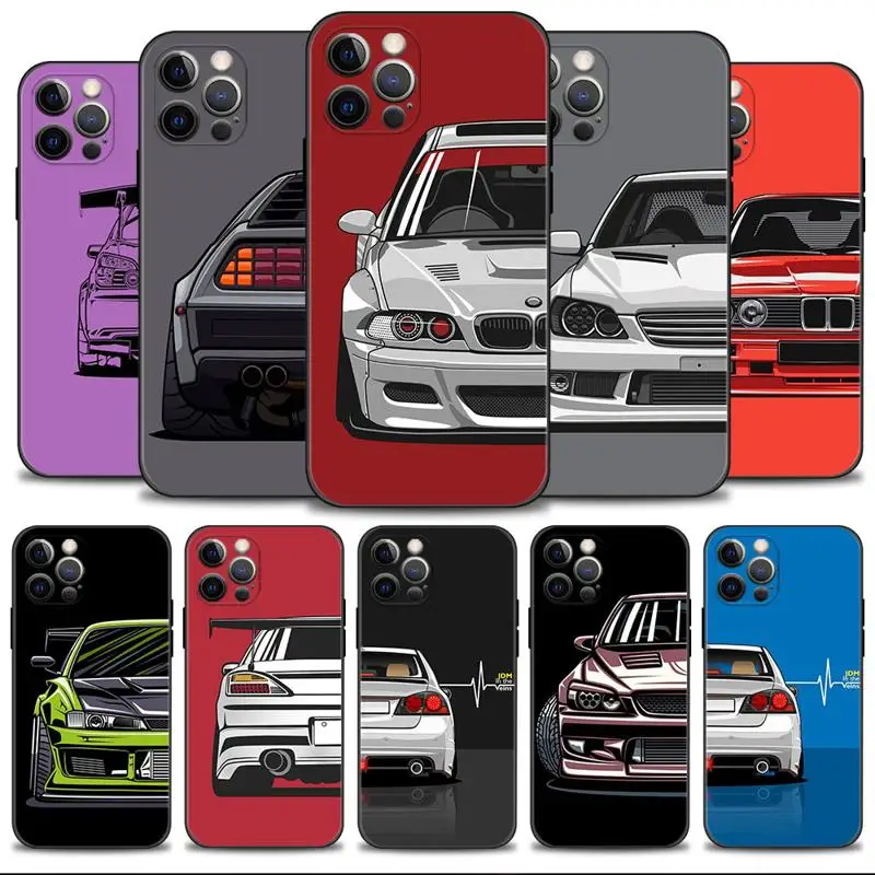 Cool Super Car Speed Sport Phone Shell For Apple iPhone 14 13 12 11 Pro ...