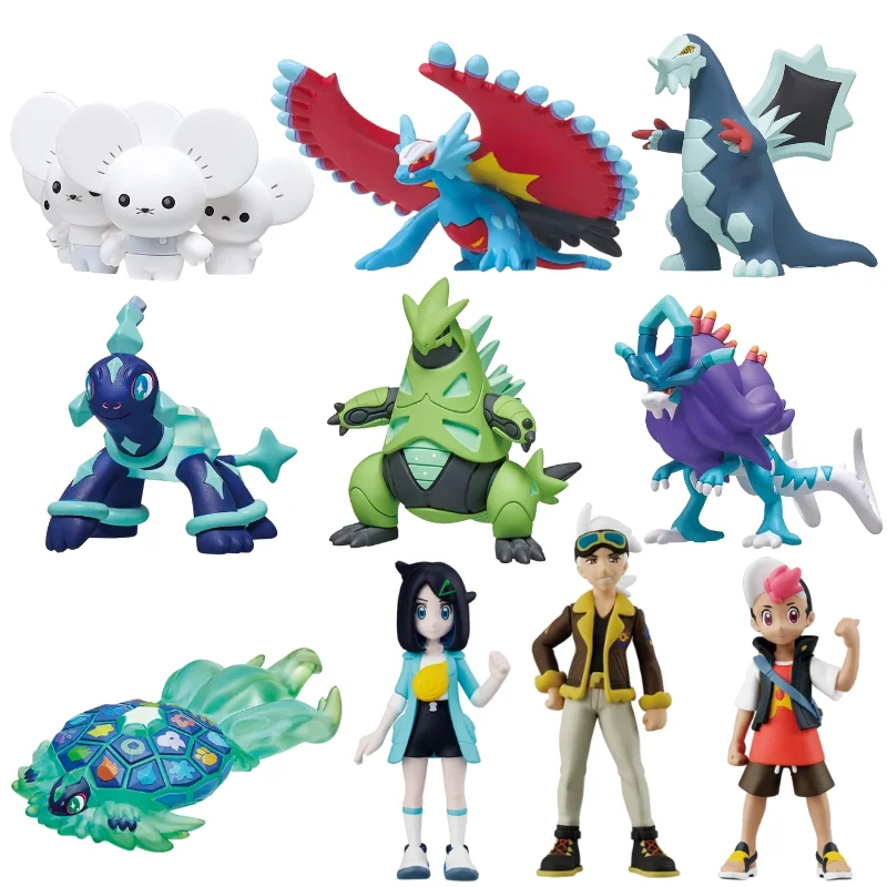 Newest-TOMY-Pokemon-Figures-Skeledirge-Meowscarada-Quaquaval-Charcadet ...