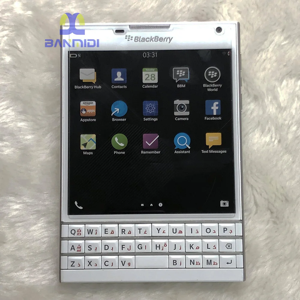 Blackberry Passport White Gold