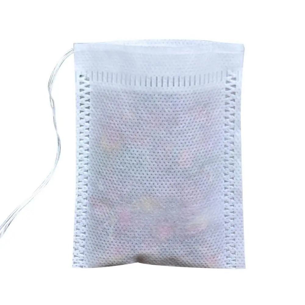 100Pcs-Kitchen-Gauze-Bag-Disposable-Drawstring-Non-Woven-Fabric-Tea ...