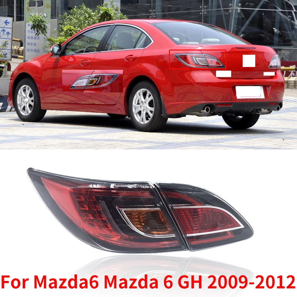 Capqx For Mazda6 Mazda 6 Gh 2009-2012 Rear Bumper Tail Light Brake ...