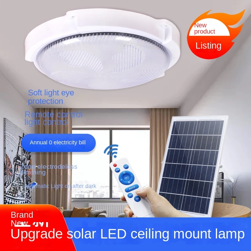 Solar Led Light Indoor Ceiling | Indoor Outdoor Solar Lighting - Led ...