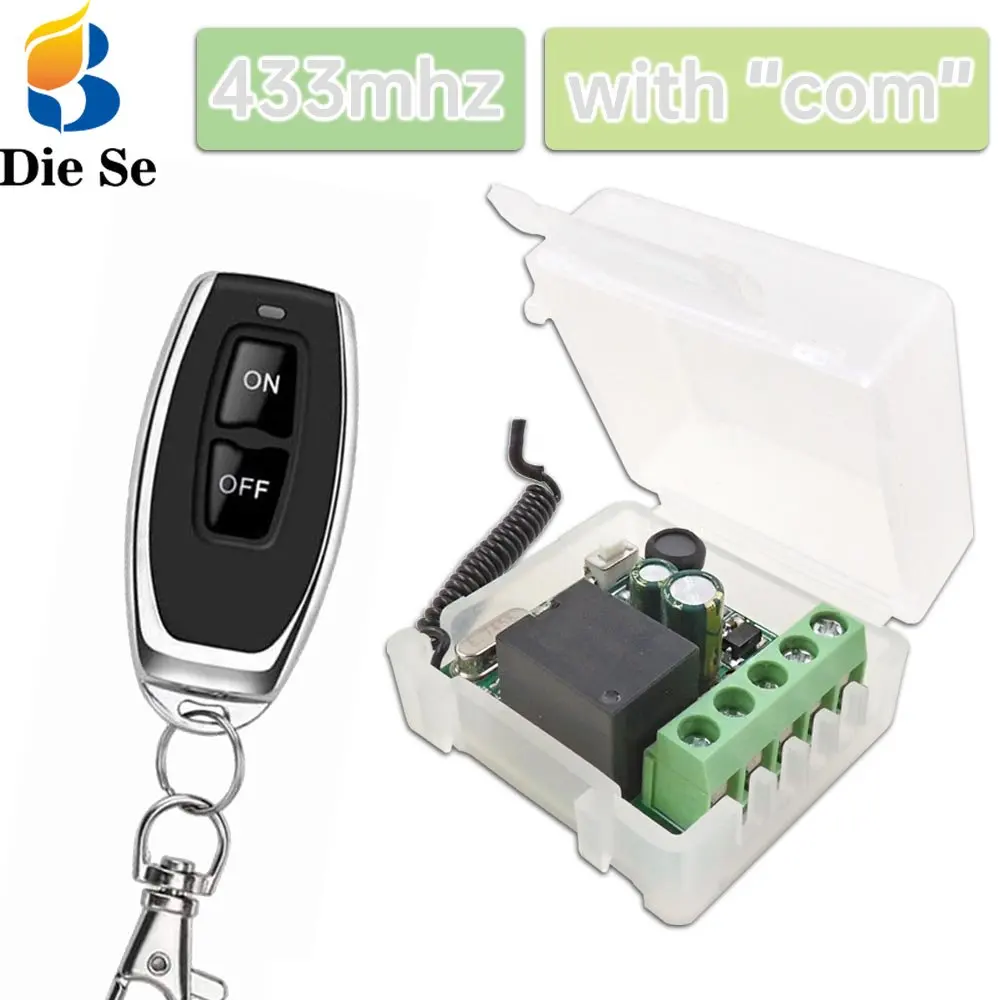 433Mhz-Wireless-Remote-Control-module-Switch-AC-220V-1CH-Remote-Control ...