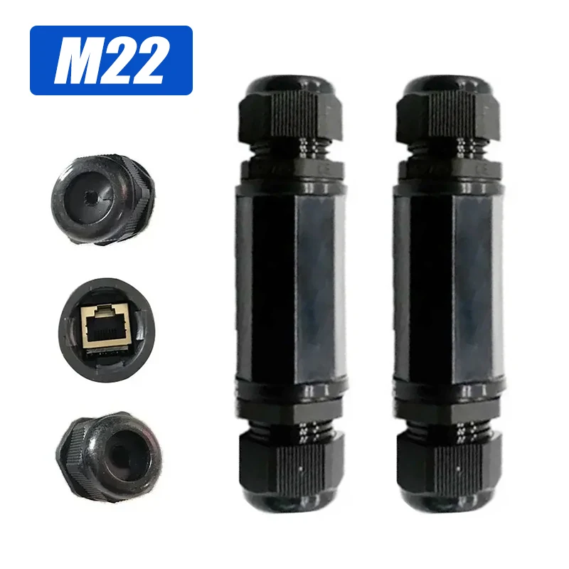M22-RJ45-Connector-IP68-Waterproof-Outdoor-Ethernet-Network-Wire ...