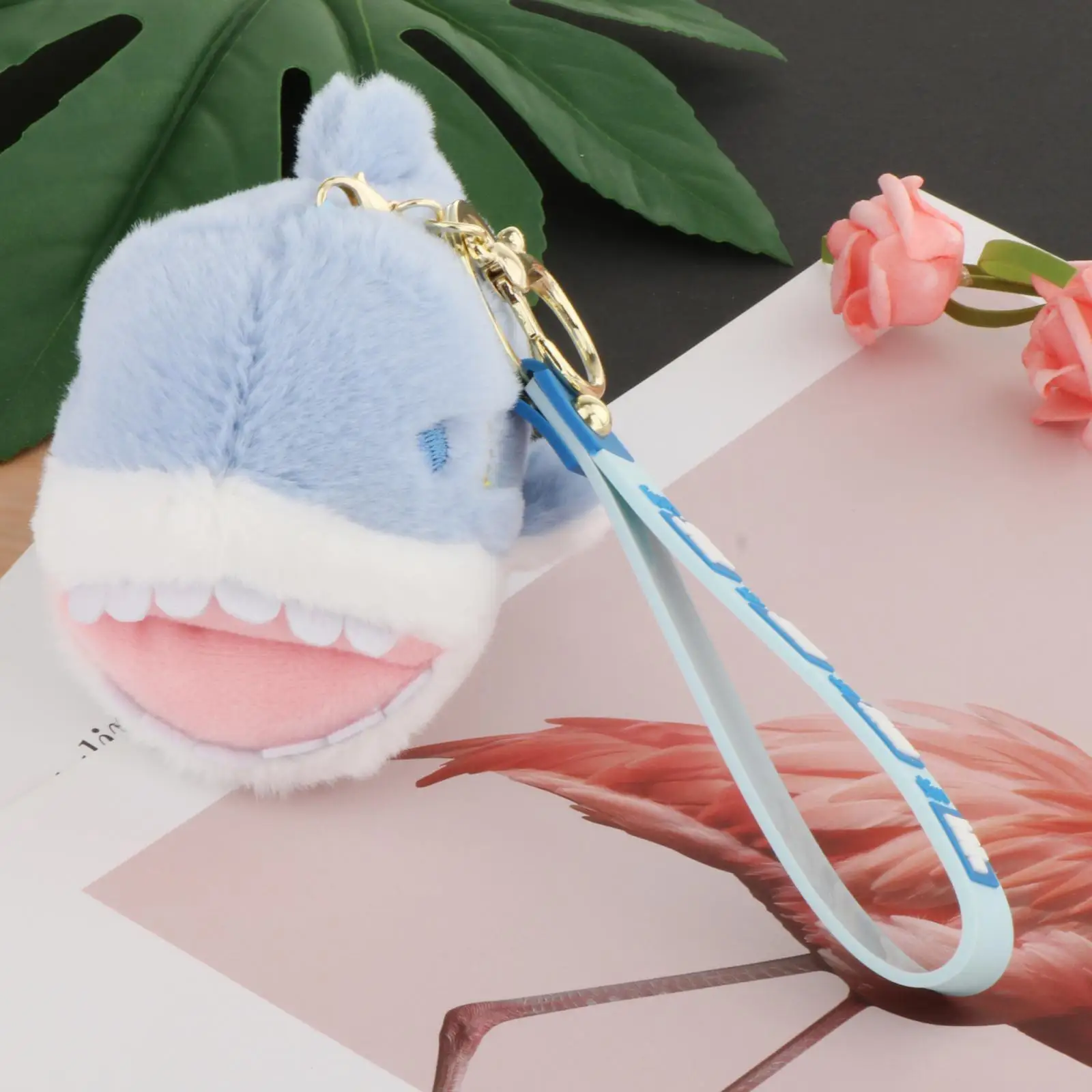 Shark-Keychain-Keyring-Charm-Bag-Accessories-Bag-Pendant-Shark-Plush ...