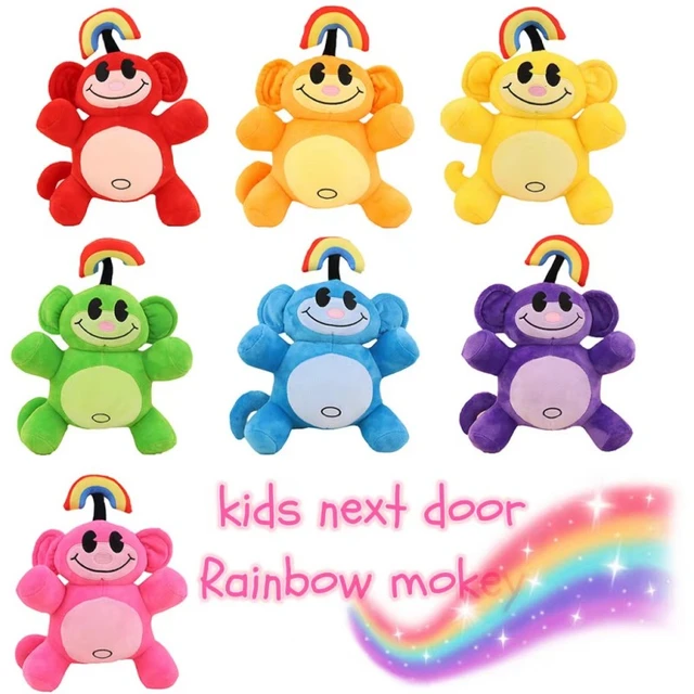Codename Kids Next Door Rainbow Monkeys Plush