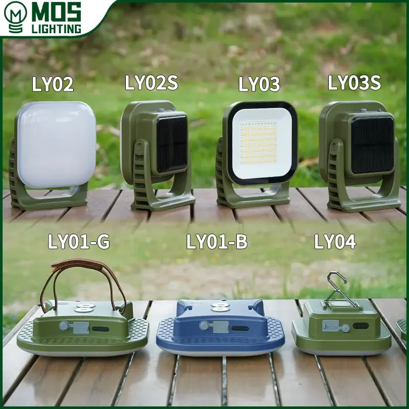 MOSLIGHTING-Solar-LED-Camping-Light-USB-Rechargeable-For-Outdoor-Tent ...