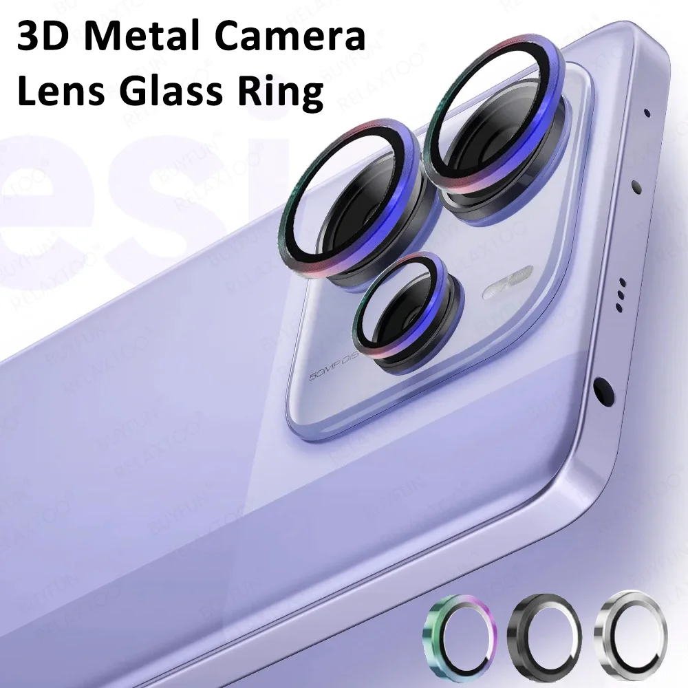 Redmy Note 14 5G Lens Ring Back Camera Protector Cap For Xiaomi Redmi ...