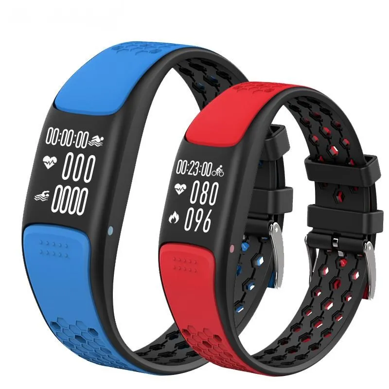 GPS-Sport-Smart-Bracelet-P8-Wristband-Fitness-Activity-Tracker-Heart ...