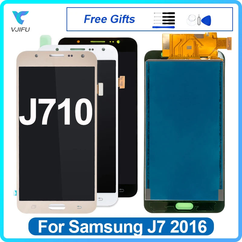 J710 Lcd For Samsung Galaxy J7 2016 Display J710f J710m J710fn Touch ...