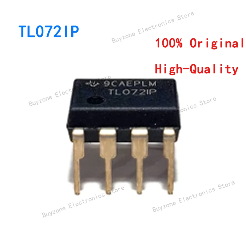 10PCS-lot-TL072IP-TL072-Dual-Low-Noise-JFET-Input-Operational-Amplifier-Op-Amp-Breadboard ...