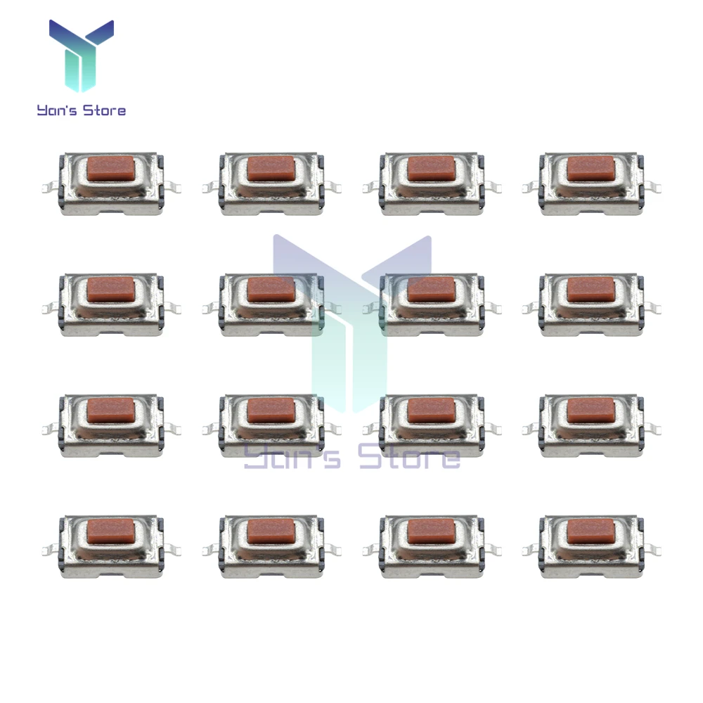 3x6x2.5mm Tact Switch 50PCS 3x6x2.5mm Tactile Push Button Switches - 2 ...