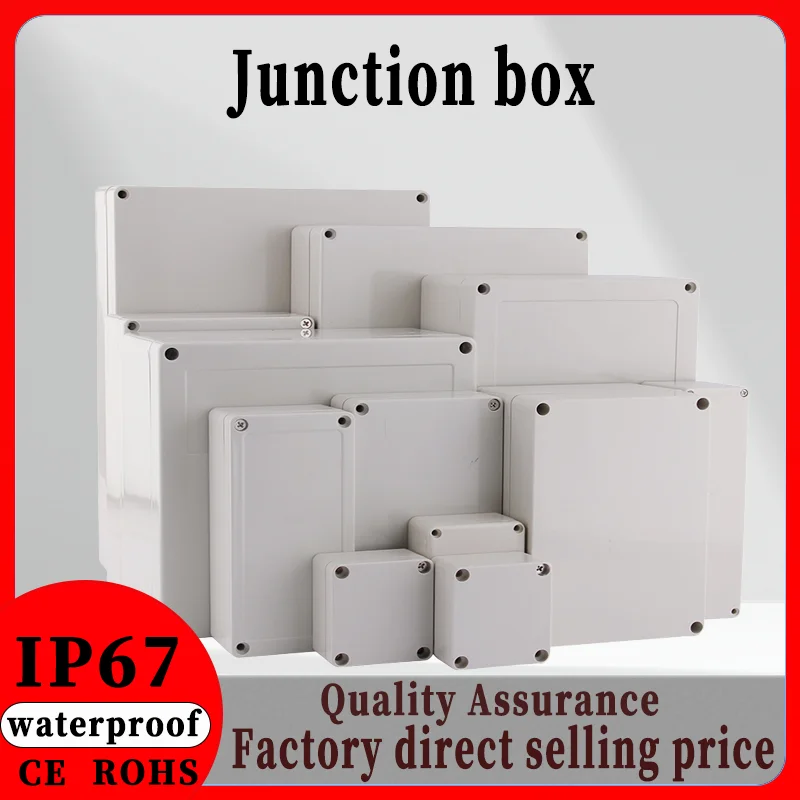 Outdoor-Waterproof-Junction-Box-Housing-IP67-Rainproof-Plastic ...