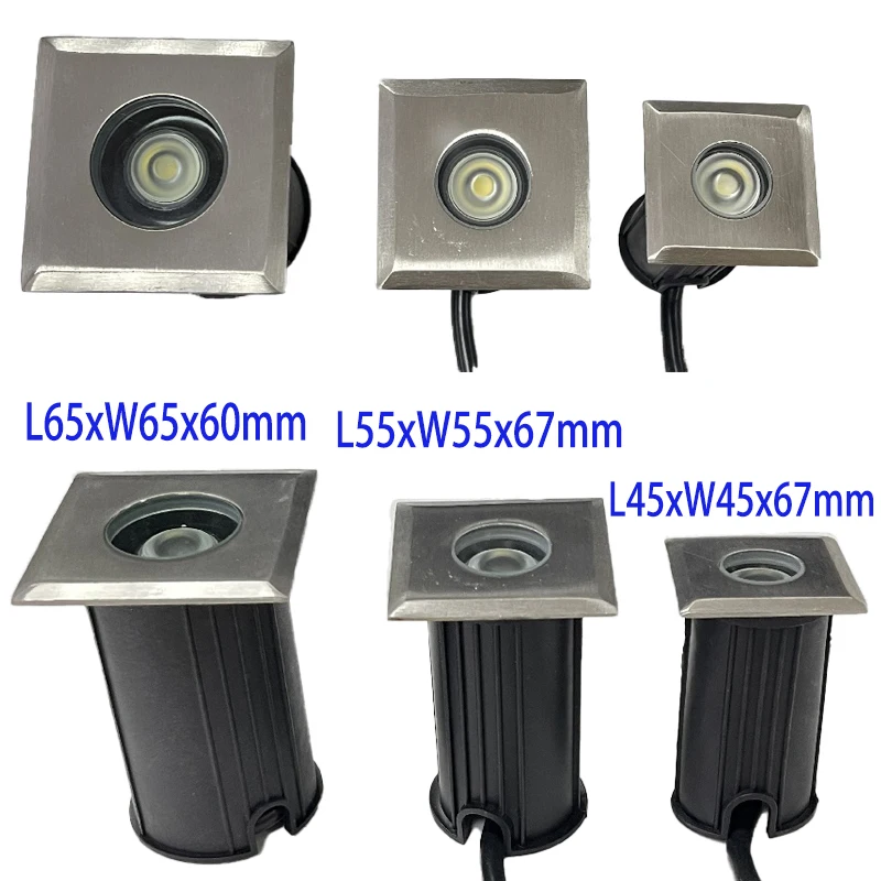 304 Rvs 12v 3w Led Vloerlamp Outdoor Floor Tuin Tuinverlichting Rgb ...