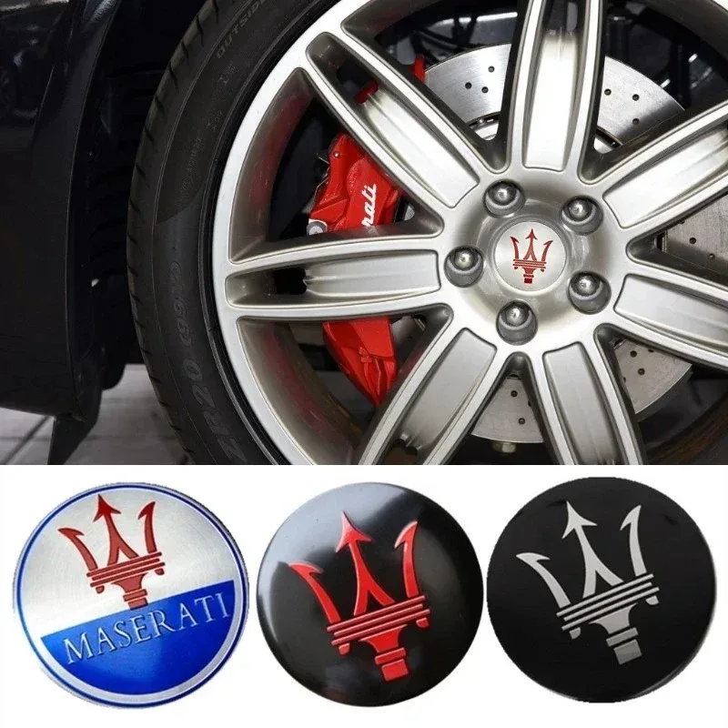 4PCS 60MM Car Wheel Center Cover Caps For Maserati Granturismo Levante ...