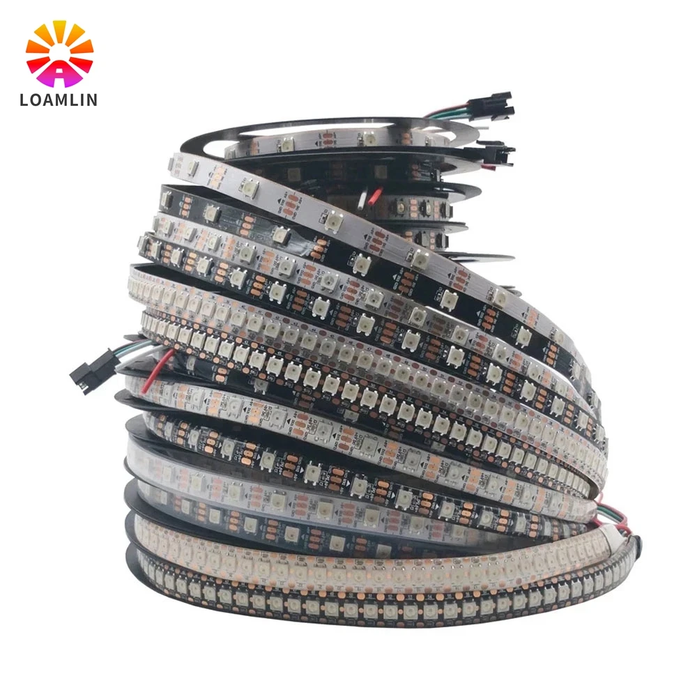 WS2812B-WS2812-Led-Strip-Individually-Addressable-Smart-RGB-Led-Strip ...