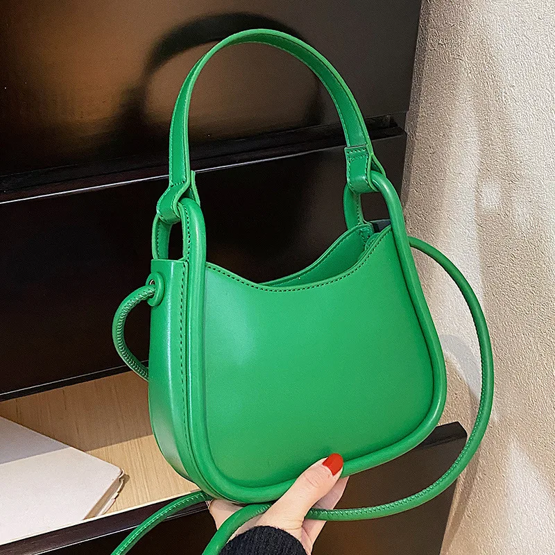 High-Sense-Klein-Blue-Solid-Color-Handbag-New-Foreign-Style-Single ...