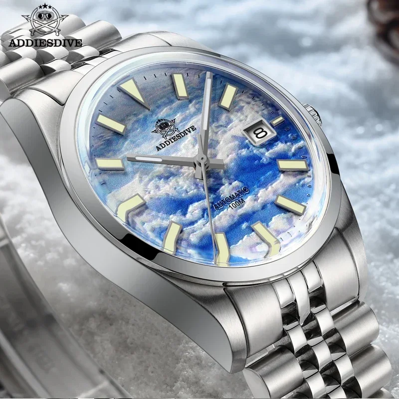 ADDIESDIVE-Automatic-watch-Men-Luminous-NH35-Mechanical-Wristwatch-39mm ...