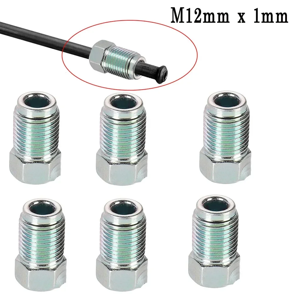 Kits Metric Nuts Cylinder Fittings M12mm X1mm Silver Unions Master 3/16 ...