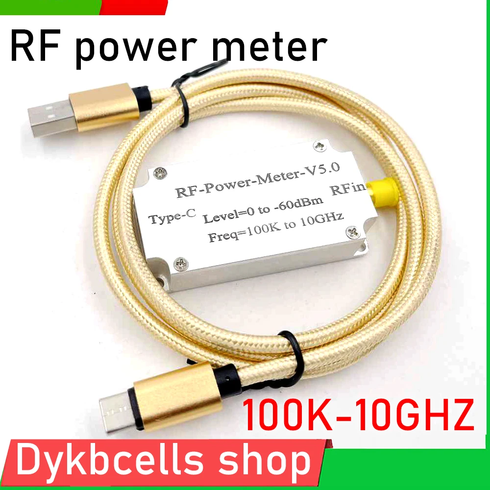 100Khz-10GHZ-V5-USB-RF-Power-Meter-USB-Communication-Data-Export-Power ...