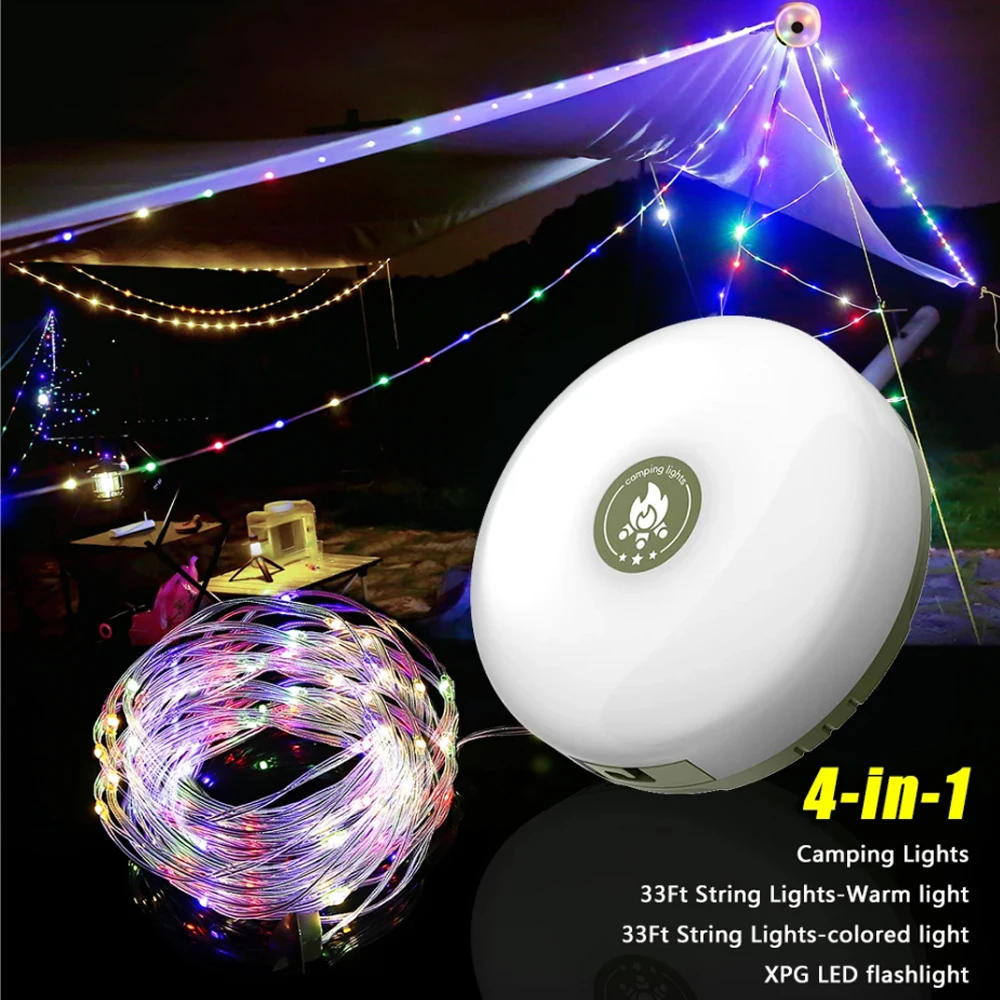Multifunctional-4-in-1-Design-Camping-Light-String-USB-Rechargeable ...