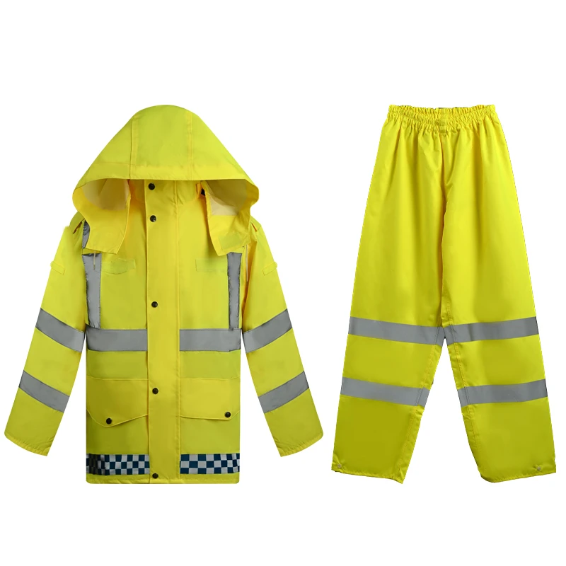 Biker Coat Waterproof Motorcycle Raincoat Mens Adult Cycling Raincoat ...