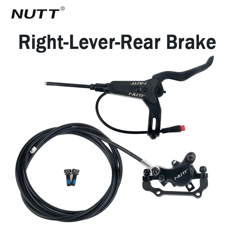 Nutt-eBike-Hydraulic-Brake-Electric-Scooter-Disc-Brake-Right-Lever-Rear ...