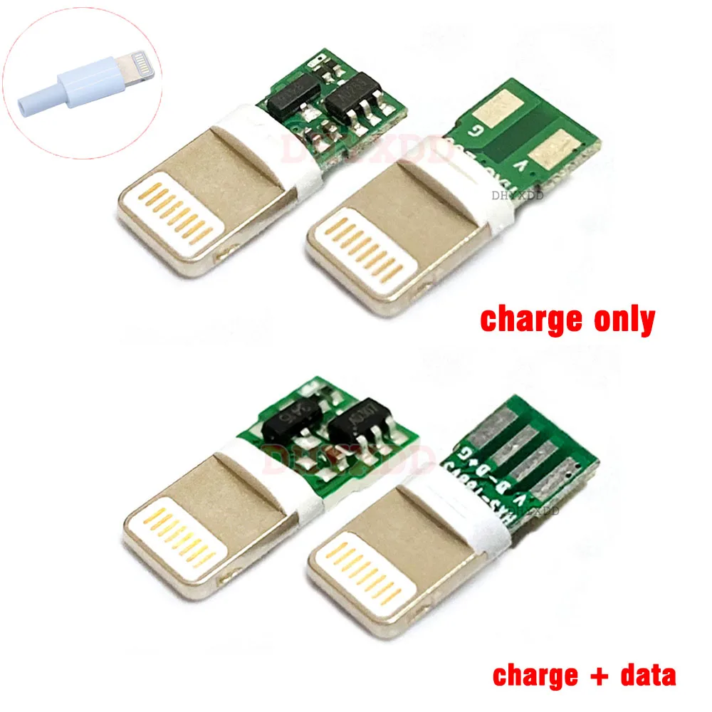 8pin macho tomada de carregamento de energia usb para iphone macho plug ...