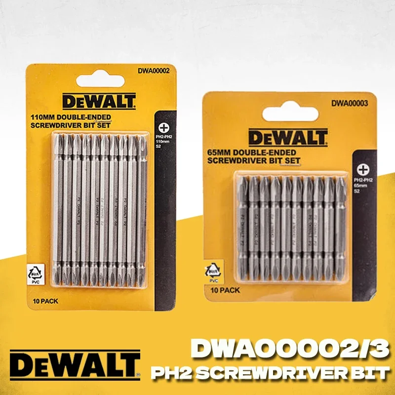 DEWALT-Double-Ended-Screwdriver-Bit-Set-10-Pcs-65mm-110mm-Dewalt-Power-Tool-Accessoriess ...