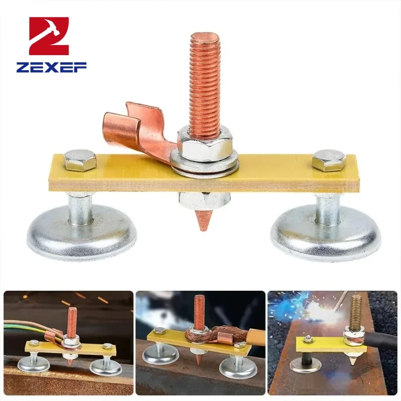 ZEXEF Welding Magnet Double Head Magnetic Welding Bracket Mechanical ...