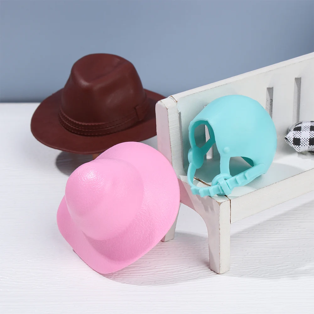 For-30cm-1-6-Dolls-Baseball-Riding-Cap-Doll-Cowboy-Suny-Hats-Multi ...