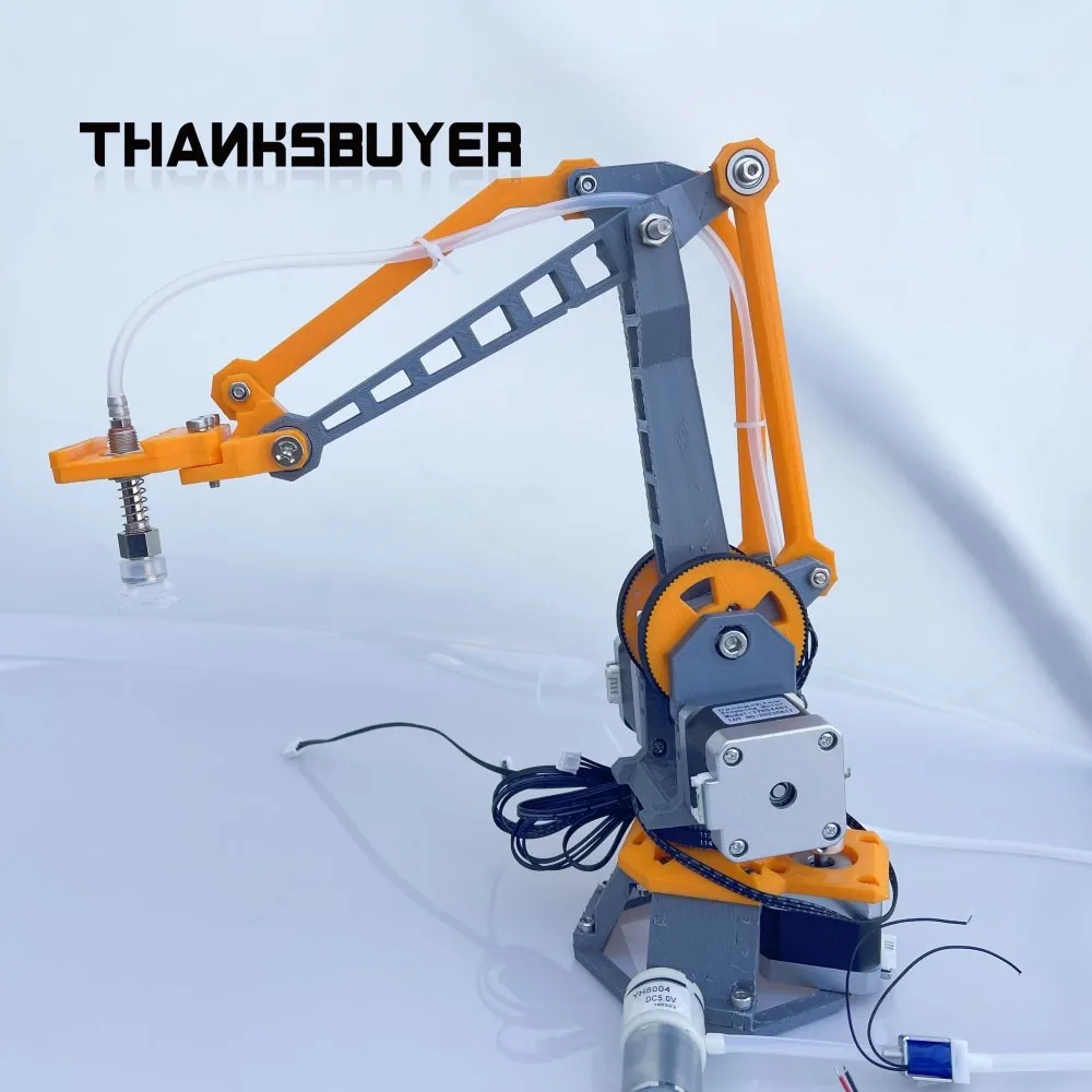 3D-Printed-Robot-Arm-Kit-Mechanical-Arm-with-Stepper-Motors-Air-Pump ...